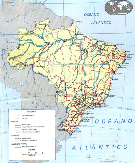 Simbolos Da Legenda Do Mapa Rodoviario Os Elementos Cartográficos Que
